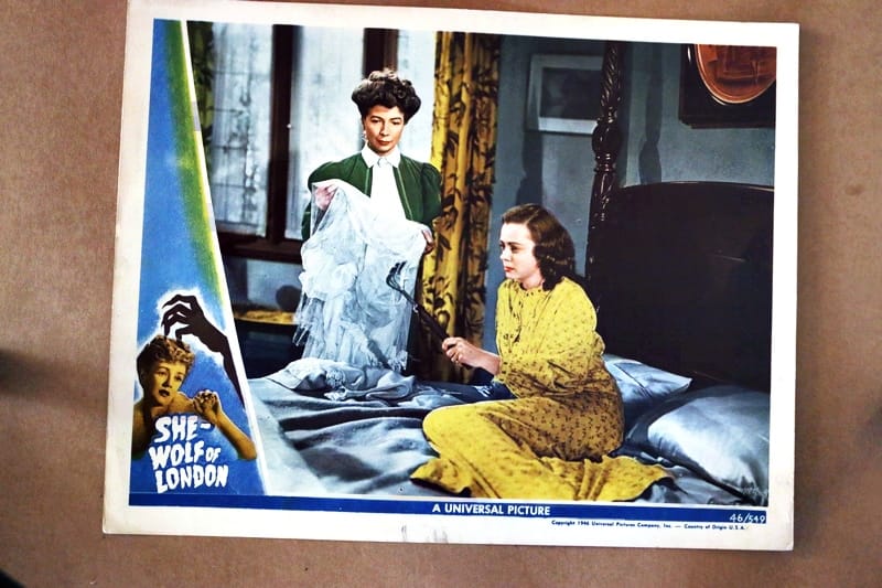 ORIGINAL LOBBY CARD - SHE-WOLF OF LONDON - 1946 - key card - June ...
