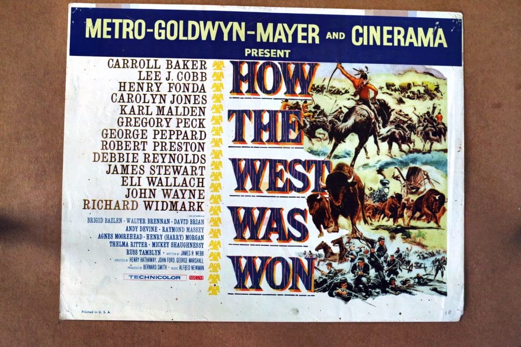 ORIGINAL LOBBY CARD - HOW THE WEST WAS WON - 1964 - title card - John ...