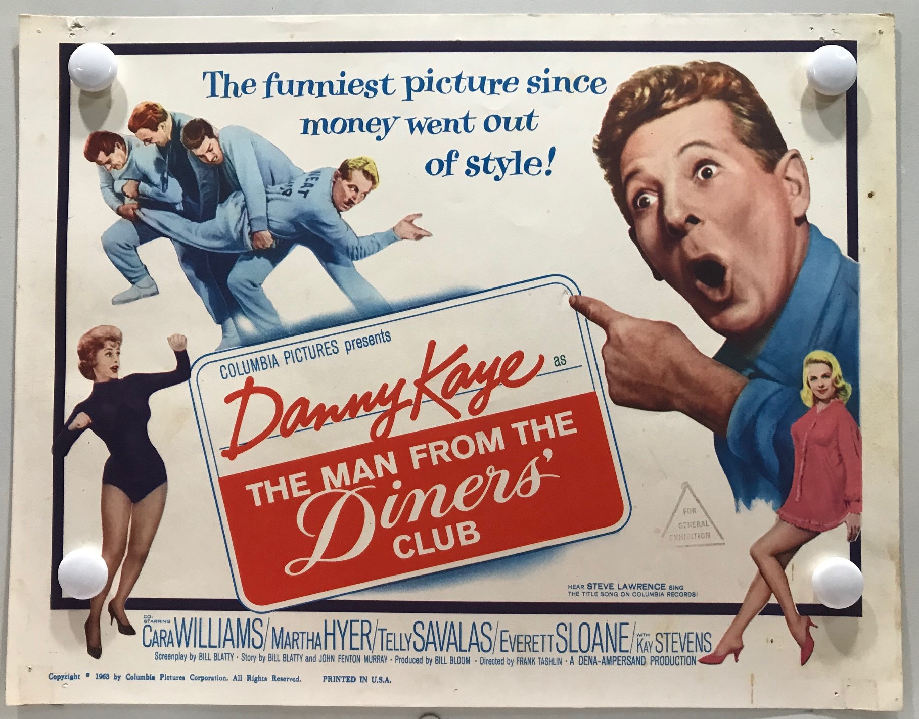 ORIGINAL LOBBY CARDS - THE MAN FROM DINERS CLUB - 1968 - set of 8 ...