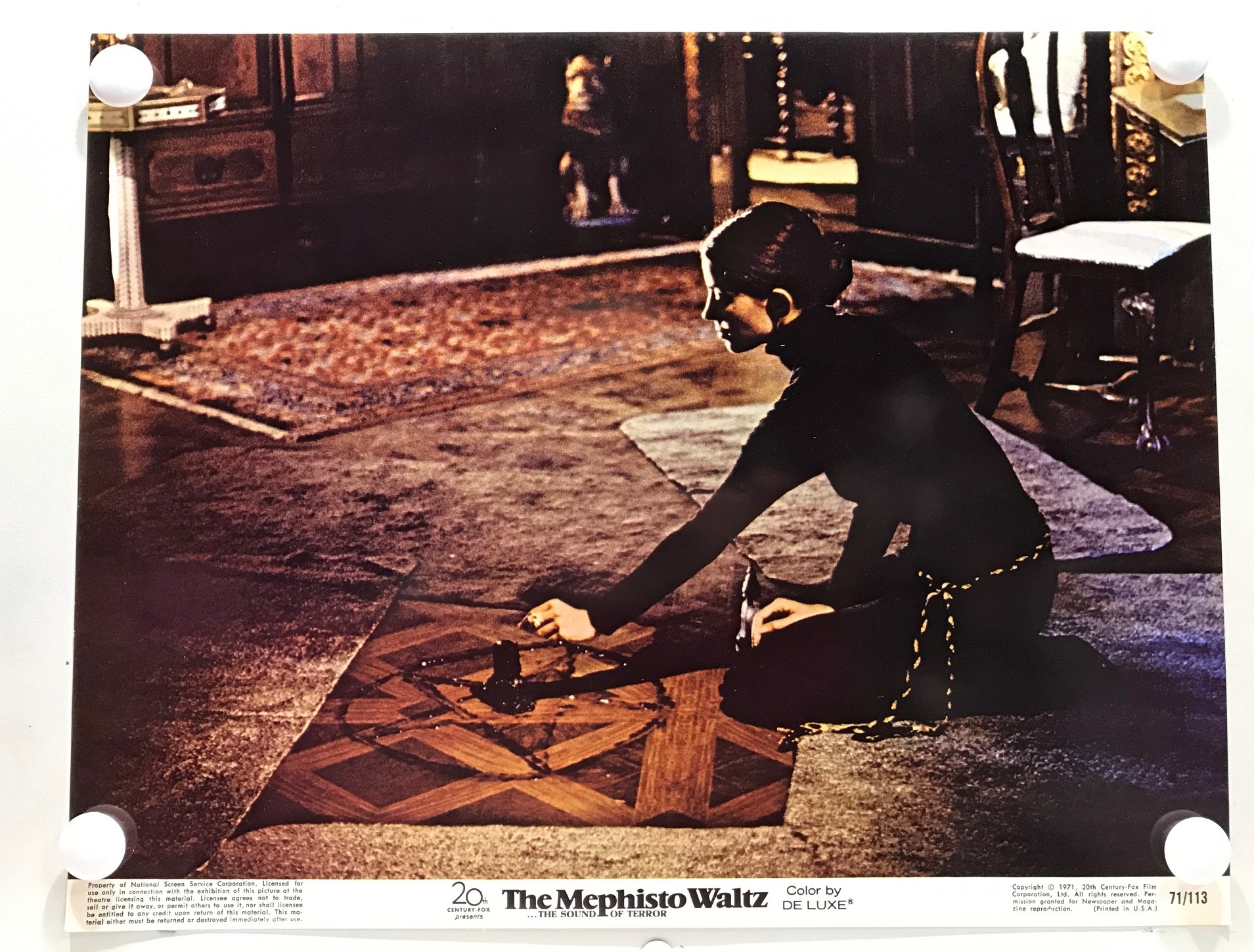 ORIGINAL LOBBY CARDS - THE MEPHISTO WALTZ - 1971 - set of 8 - Alan Alda ...