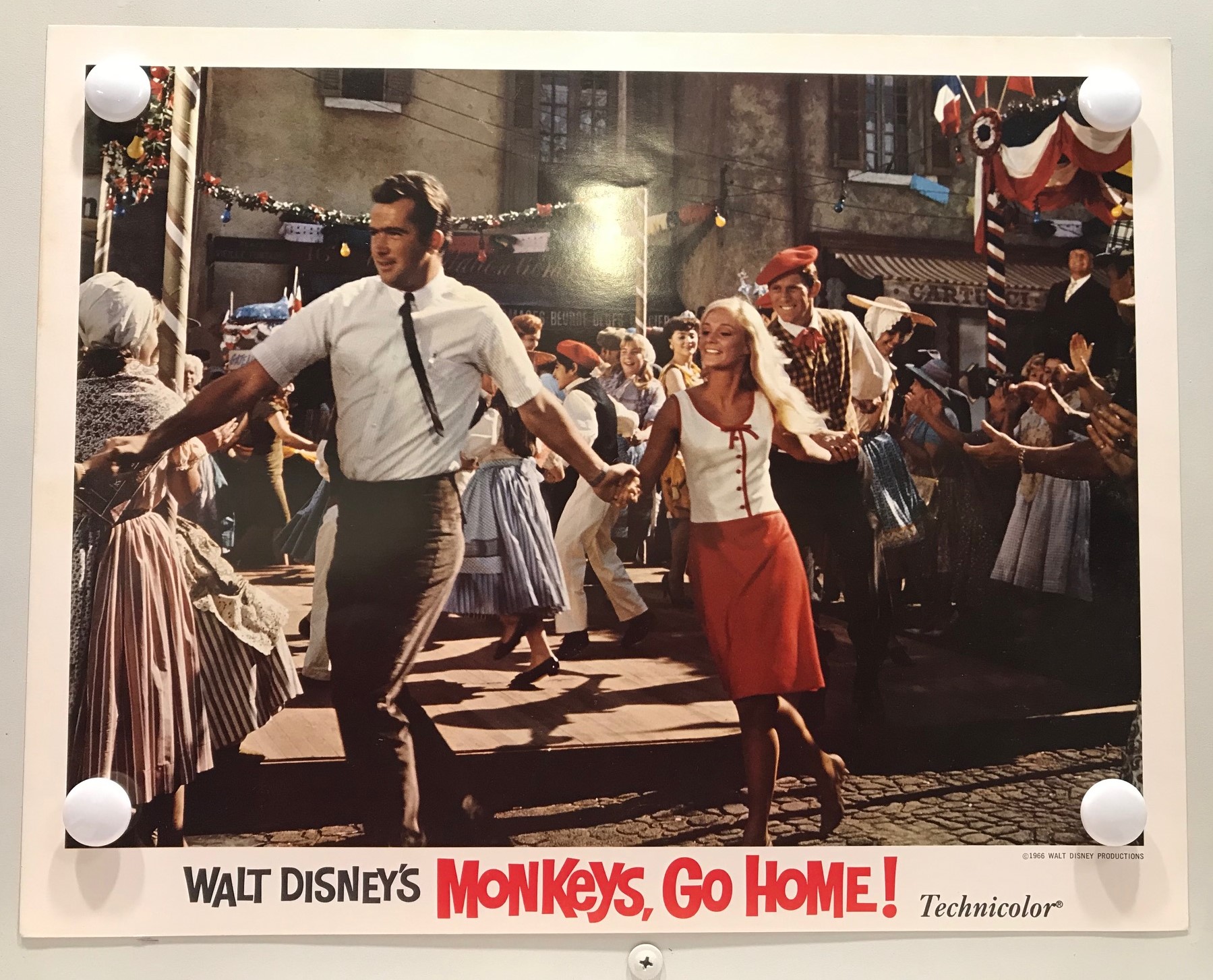 ORIGINAL LOBBY CARDS - MONKEYS, GO HOME! - 1967 - Walt Disney - set of ...