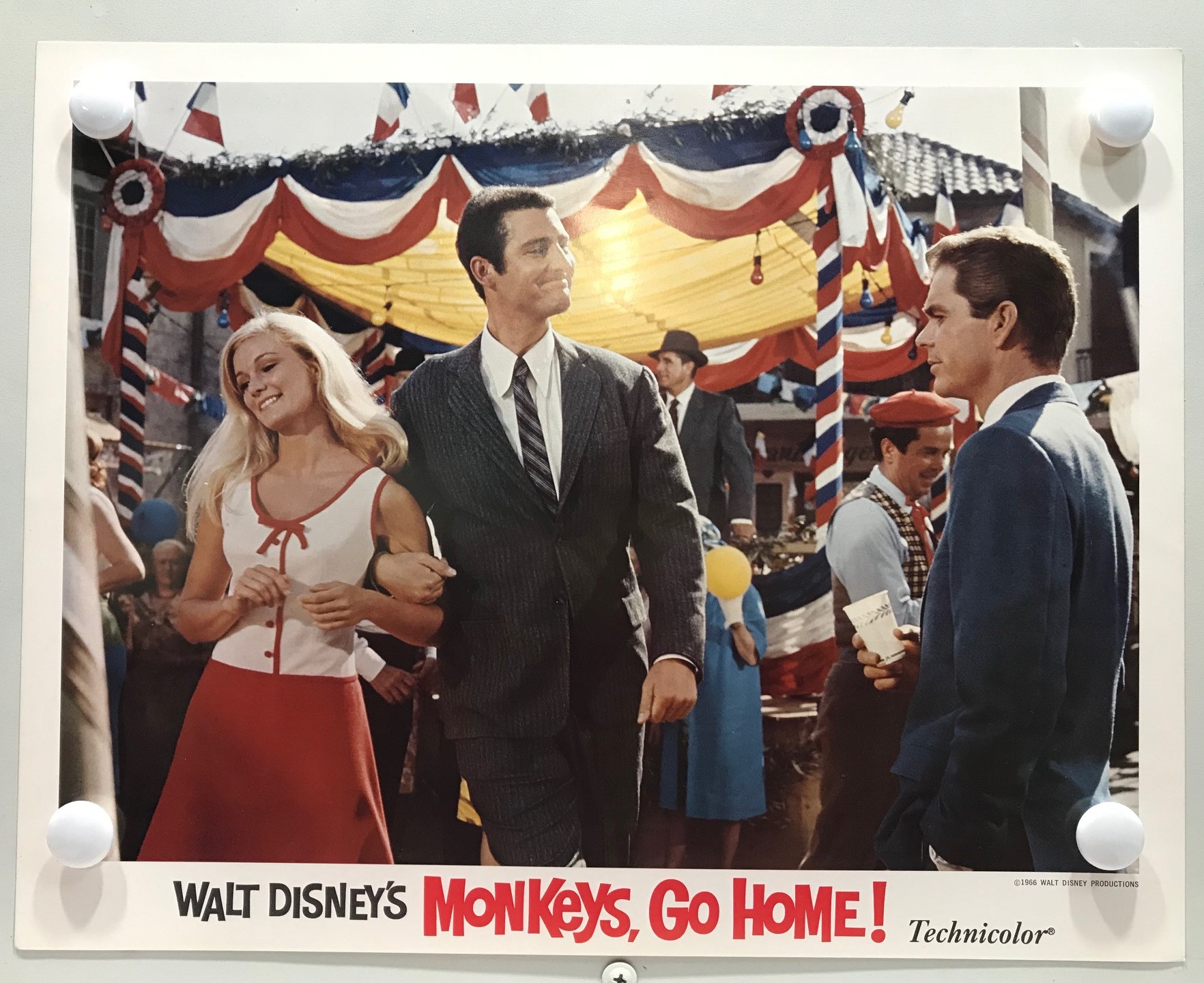 ORIGINAL LOBBY CARDS - MONKEYS, GO HOME! - 1967 - Walt Disney - set of ...