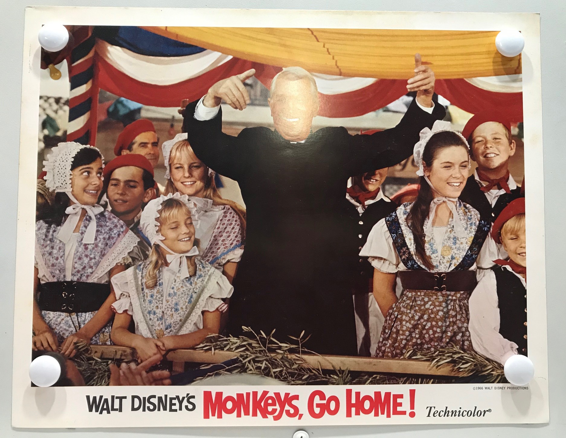 ORIGINAL LOBBY CARDS - MONKEYS, GO HOME! - 1967 - Walt Disney - set of ...