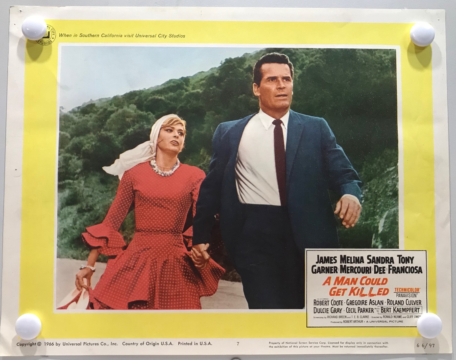 ORIGINAL LOBBY CARDS - A MAN COULD GET KILLED - 1966 - set of 8 - James ... ORIGINAL LOBBY CARDS - A MAN COULD GET KILLED - 1966 - set of 8 - James ...