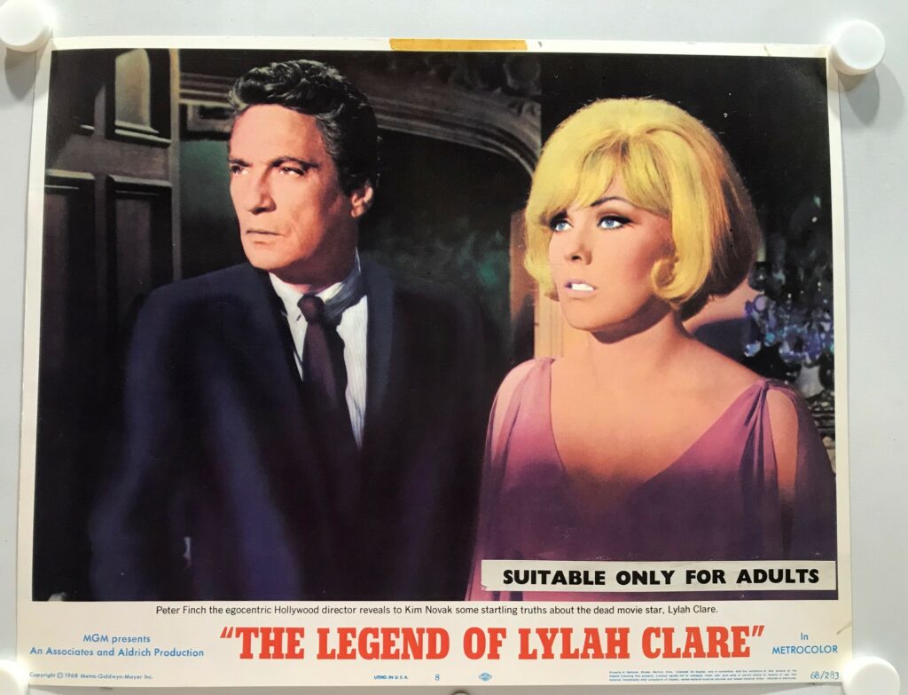 ORIGINAL LOBBY CARDS - THE LEGEND OF LYLAH CLARE - 1968 - set of 8 ...