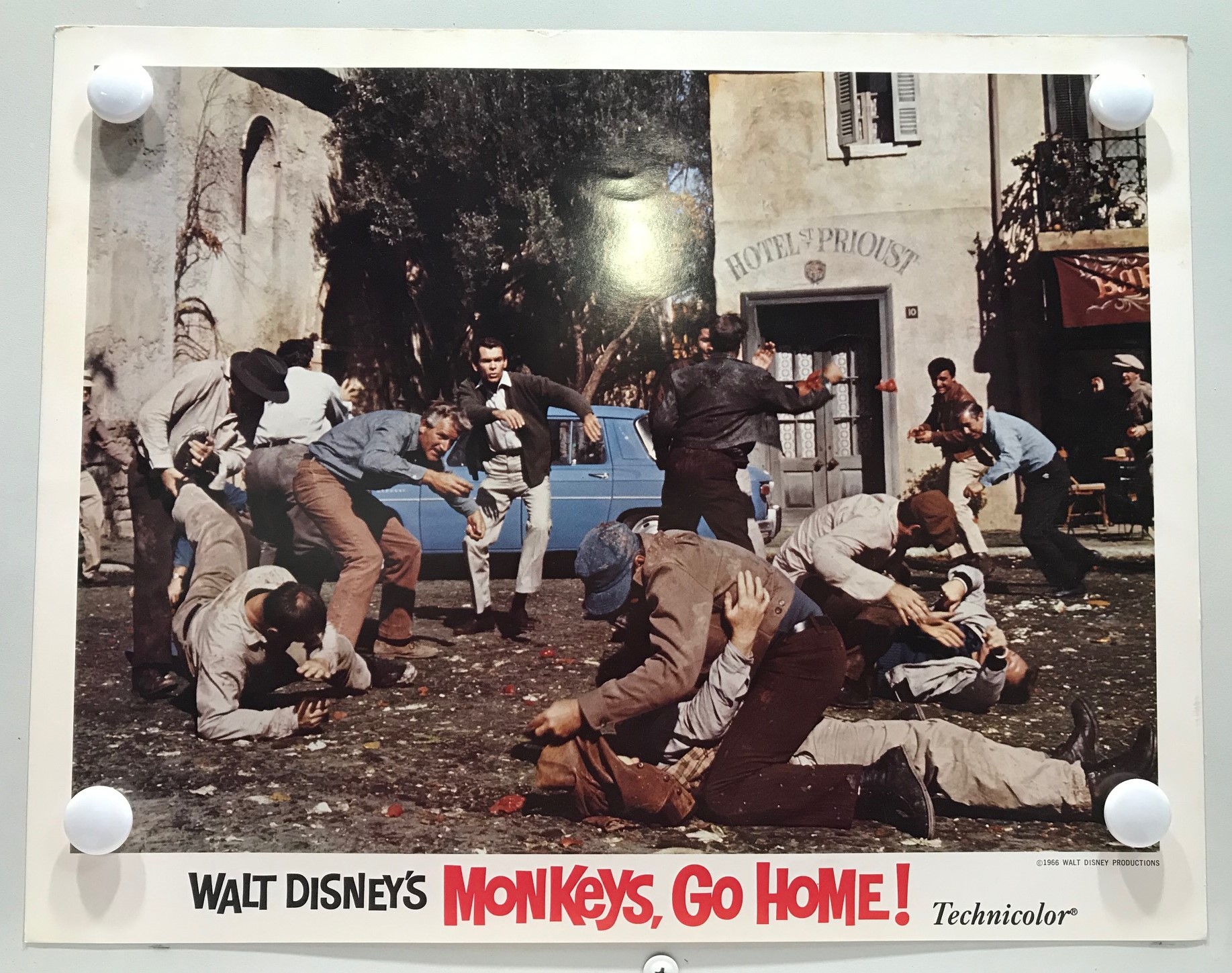 ORIGINAL LOBBY CARDS - MONKEYS, GO HOME! - 1967 - Walt Disney - set of ...