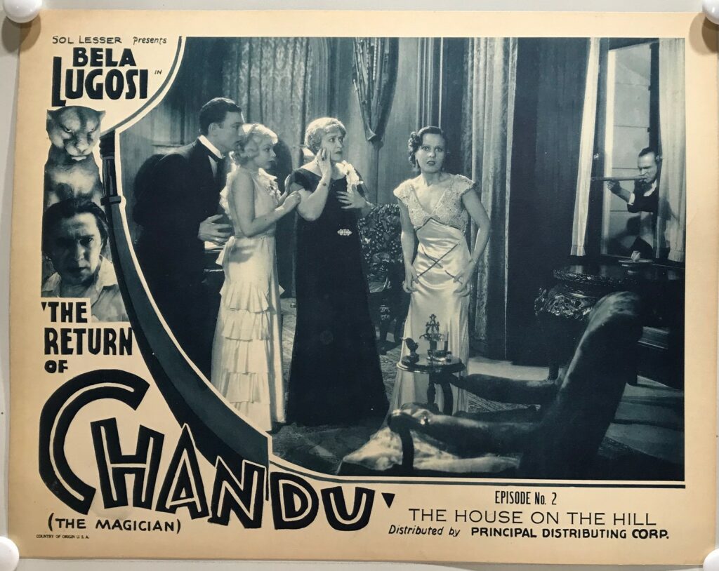 ORIGINAL SERIAL LOBBY CARD - THE RETURN OF CHANDU (a) - 1934 – scene ...