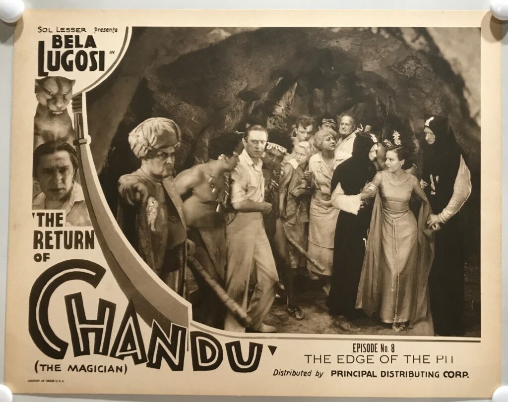 ORIGINAL SERIAL LOBBY CARD - THE RETURN OF CHANDU (a) - 1934 – scene ...