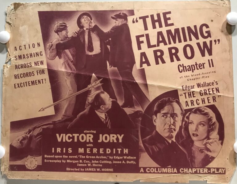 ORIGINAL SERIAL LOBBY CARD - THE GREEN ARCHER - 1940 – title card - Ch ...