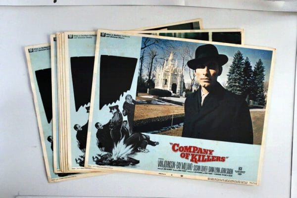 ORIGINAL LOBBY CARDS - COMPANY OF KILLERS - 1970 - set of 8 - Van ...