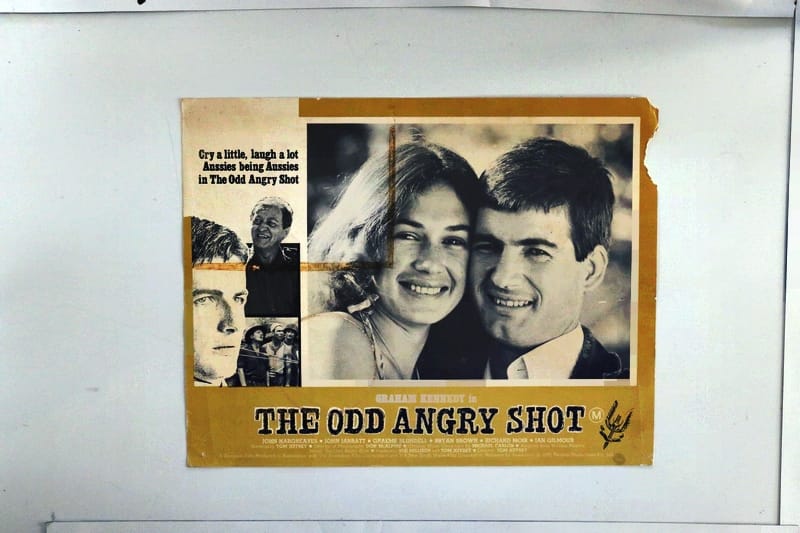ORIGINAL LOBBY CARD - ODD ANGRY SHOT - 1979 - title original Lobby Card ...