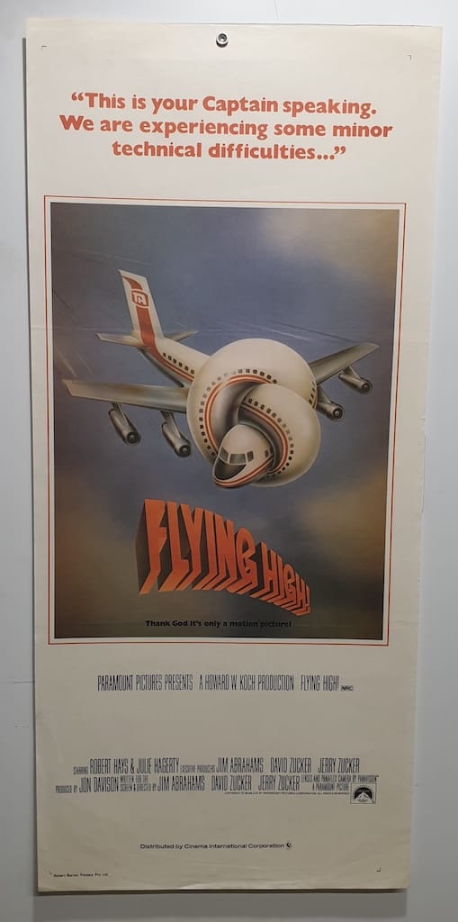 ORIGINAL DAYBILL MOVIE POSTER - FLYING HIGH - Robert Hayes, Julie ...