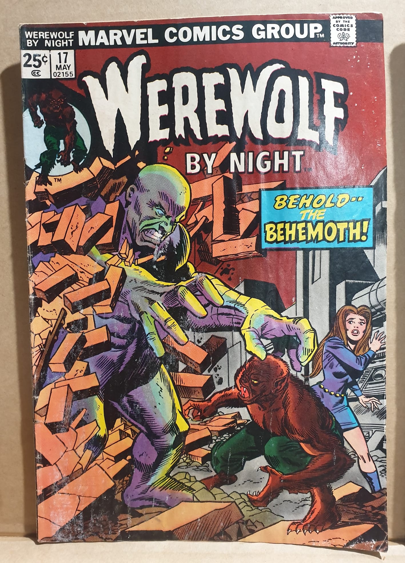 COMIC BOOK - MARVEL - WEREWOLF BY NIGHT #17 #18 #19 #20 - X Marks The Shop