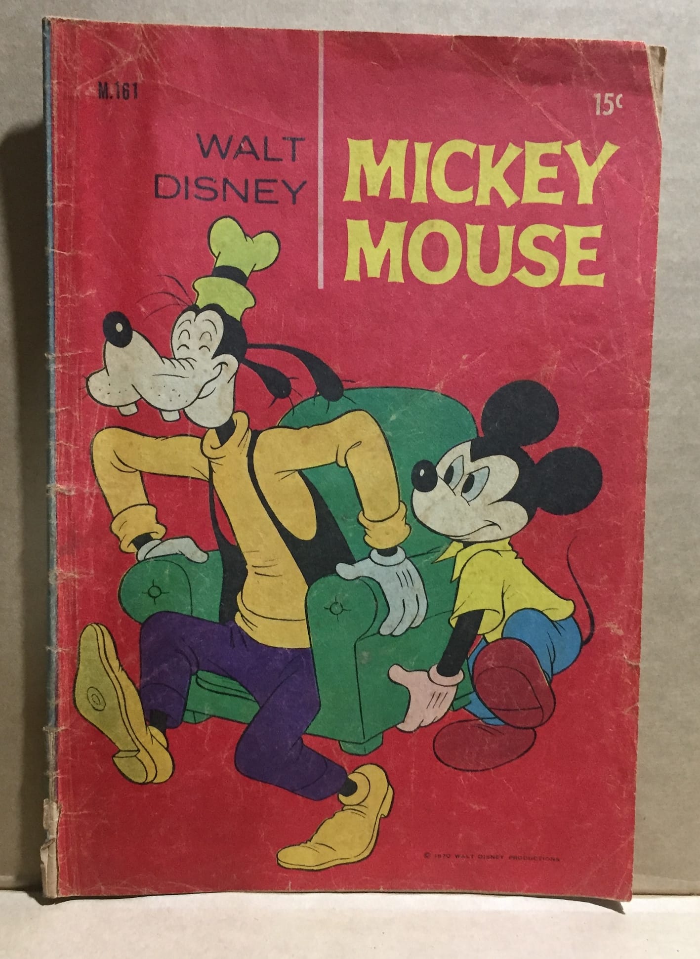 WALT DISNEY COMIC BOOK - MICKEY MOUSE M.161 - X Marks The Shop