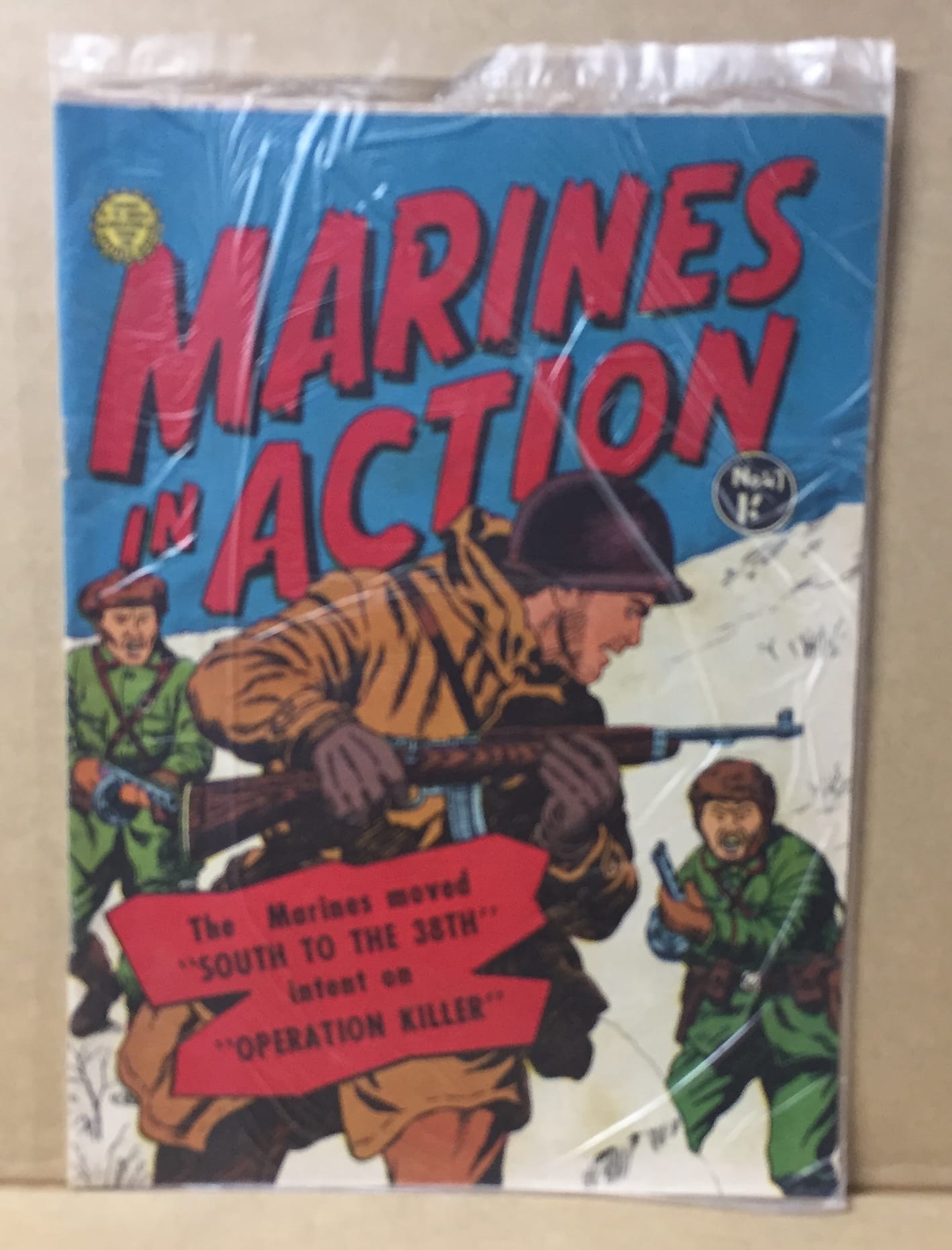 COMIC BOOK MARINES IN ACTION #47 - X Marks The Shop