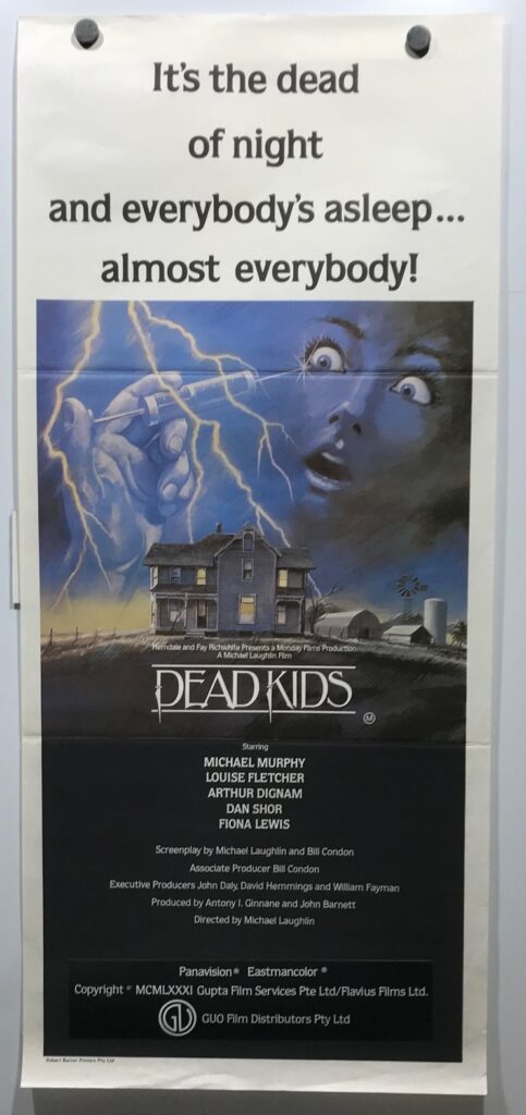 ORIGINAL DAYBILL MOVIE POSTER - DEAD KIDS - Michael Murphy, Louise ...