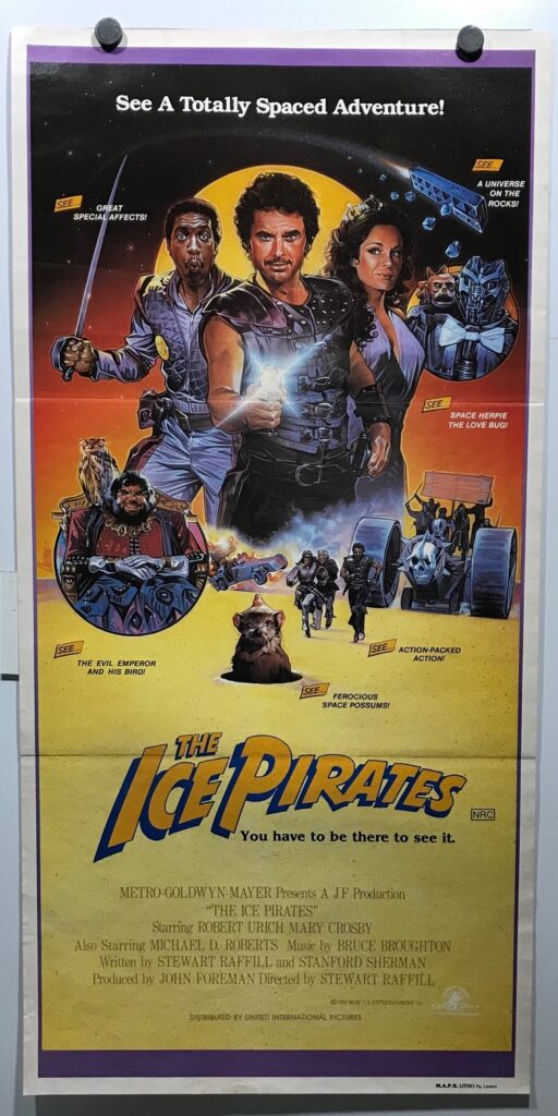 ORIGINAL DAY BILLMOVIE POSTER - THE ICE PIRATES (b) - 1984 - X Marks ...