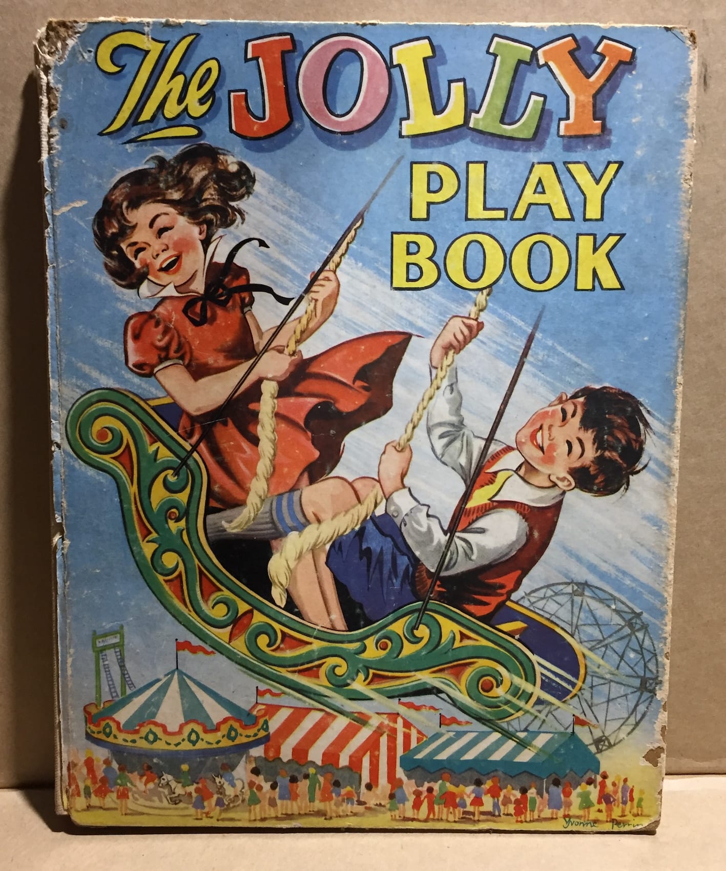 HARD COVER BOOK - THE JOLLY PLAY BOOK - X Marks The Shop