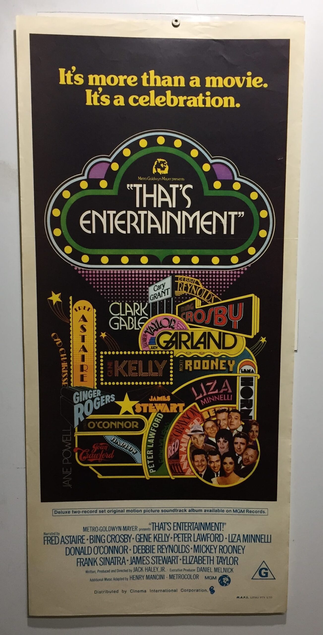 ORIGINAL DAYBILL MOVIE POSTER - THAT'S ENTERTAINMENT - It's more than a ...