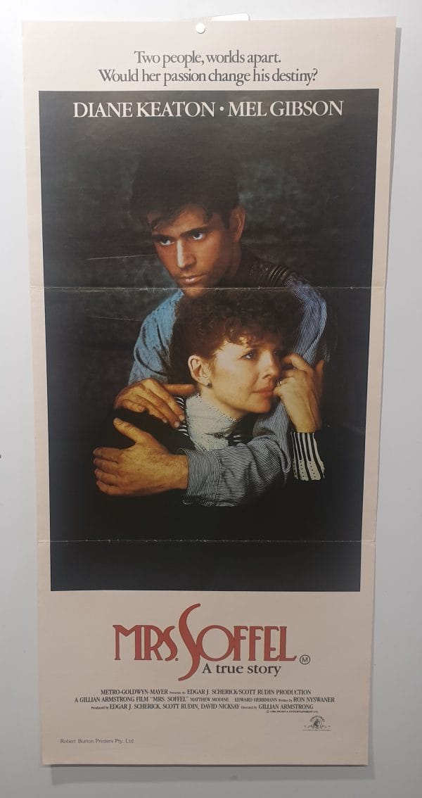 ORIGINAL DAY BILL MOVIE POSTER - MRS. SOFFEL - 1984 - X Marks The Shop