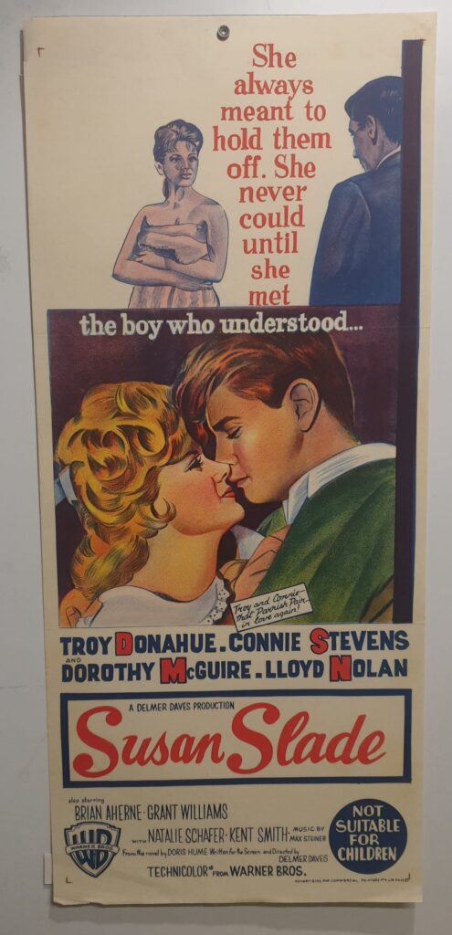 ORIGINAL DAYBILL MOVIE POSTER - SUSAN SLADE - 1961 - SOLD 28/03/2024 ...