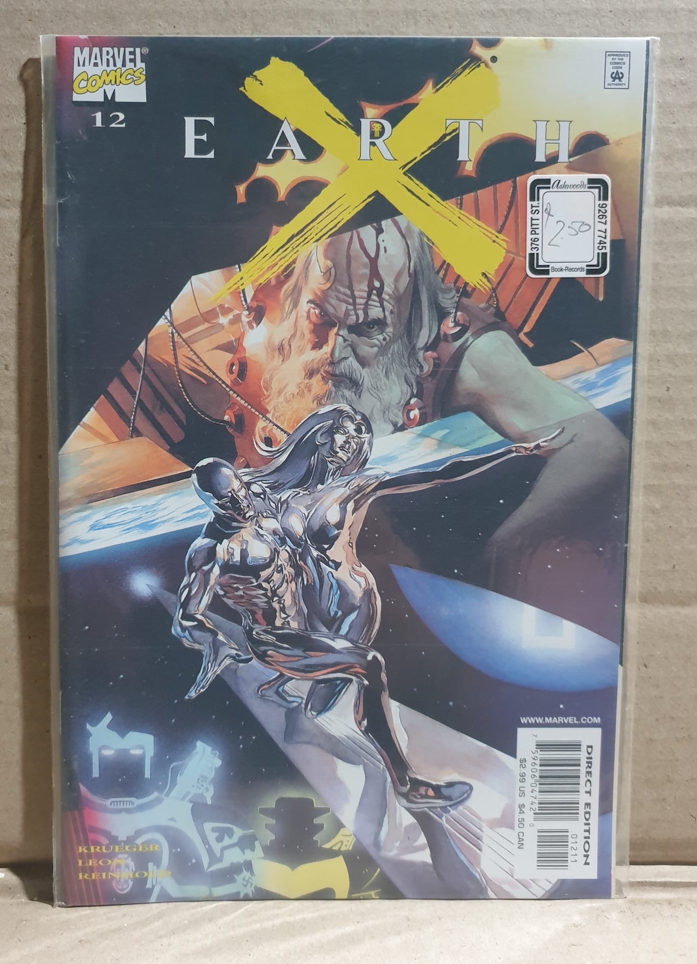 COMIC BOOK ~ MARVEL EARTH X #12 - X Marks The Shop