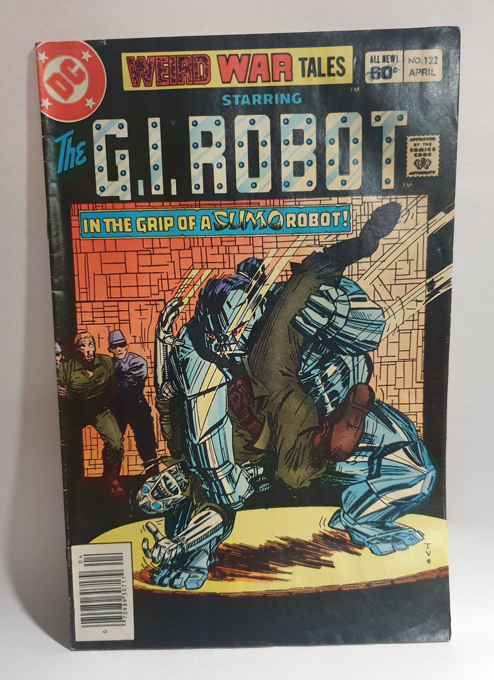 COMIC BOOK ~ G.I. ROBOT #122 DC - X Marks The Shop