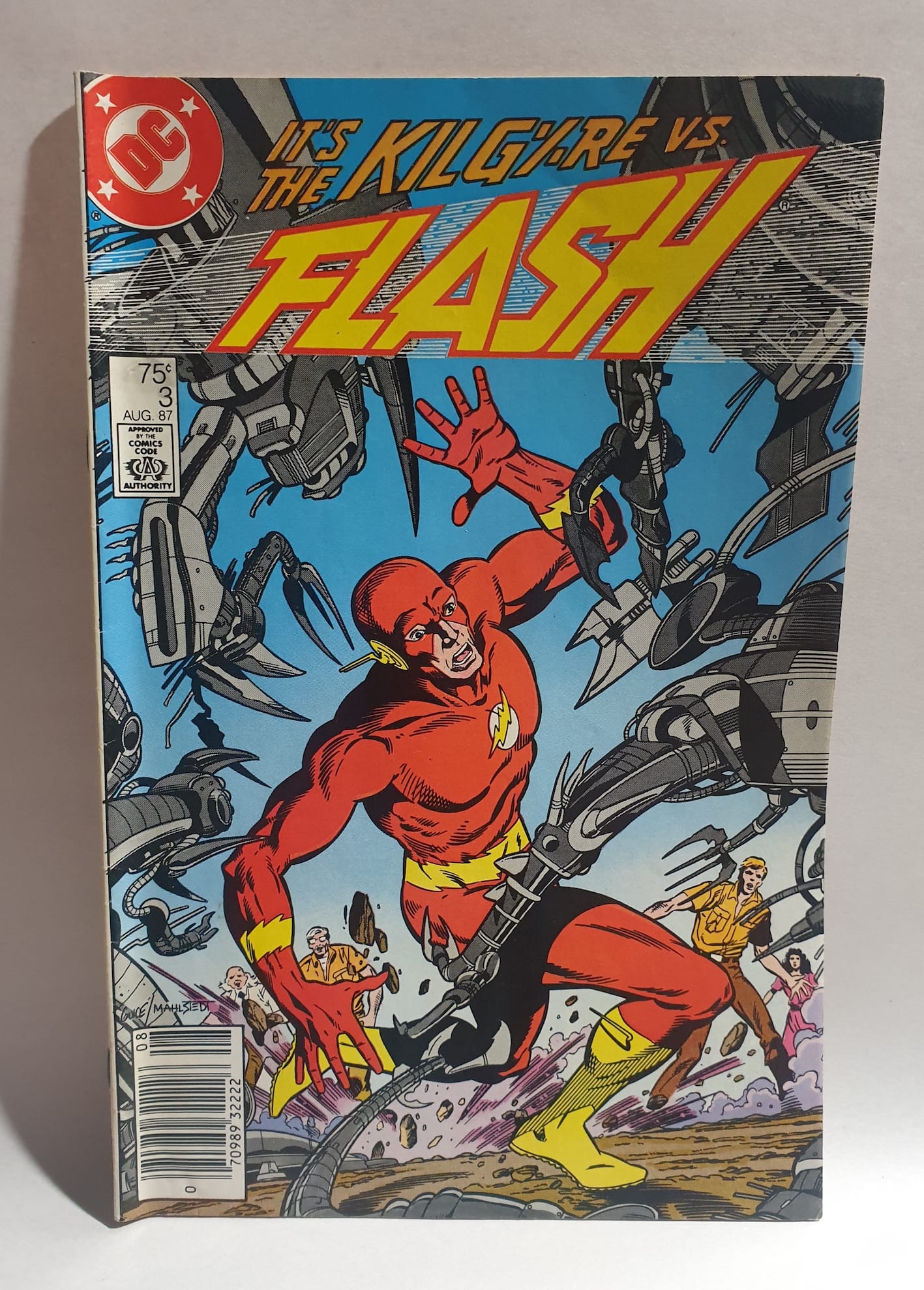 COMIC BOOK ~ THE FLASH DC #3 - X Marks The Shop