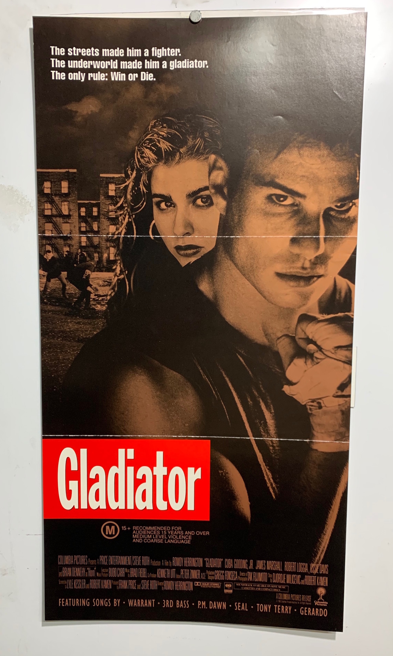 ORIGINAL DAYBILL MOVIE POSTER - GLADIATOR - Cuba Gooding Jr., James ...