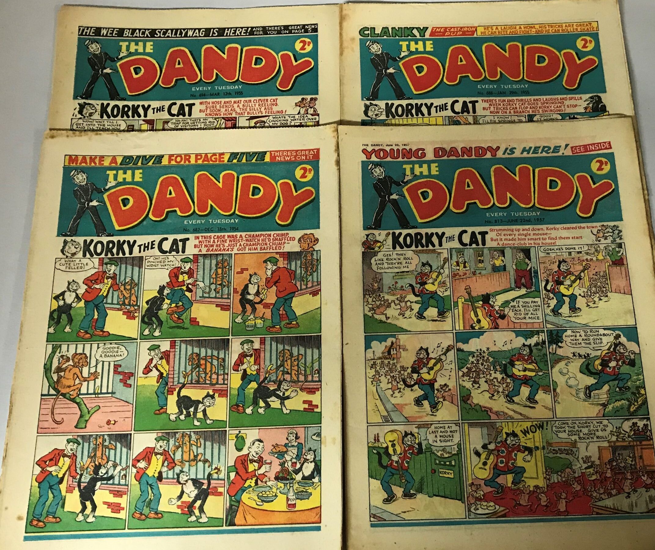 DANDY COMIC COLLECTION - X Marks The Shop