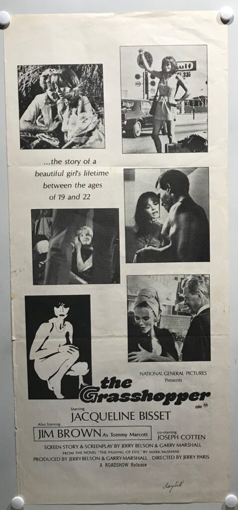 ORIGINAL DAYBILL MOVIE POSTER- THE GRASSHOPPER - 1970 - Cast ...