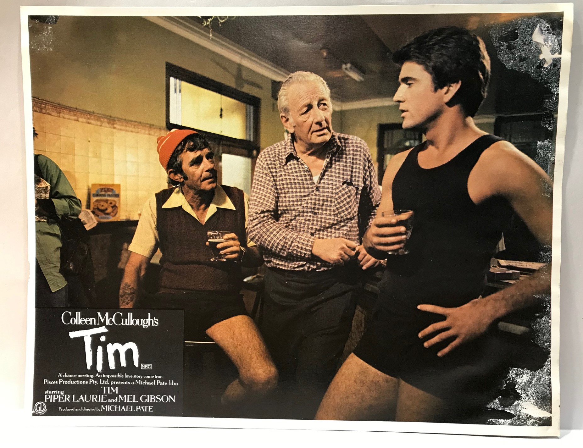 ORIGINAL LOBBY CARD - TIM (b) – 1979 – title card – Australian – Piper ...