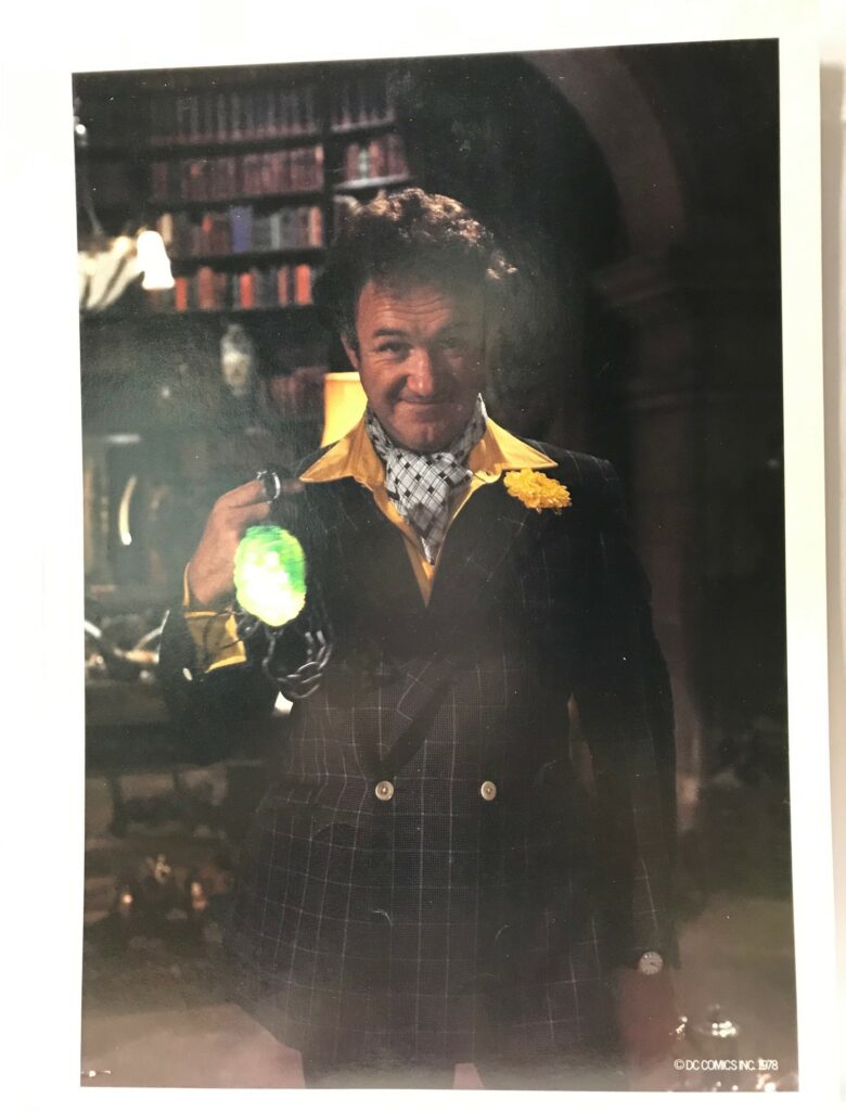 ORIGINAL MOVIE STILLS - SUPERMAN - Gene Hackman - Lex Luthor - X Marks ...