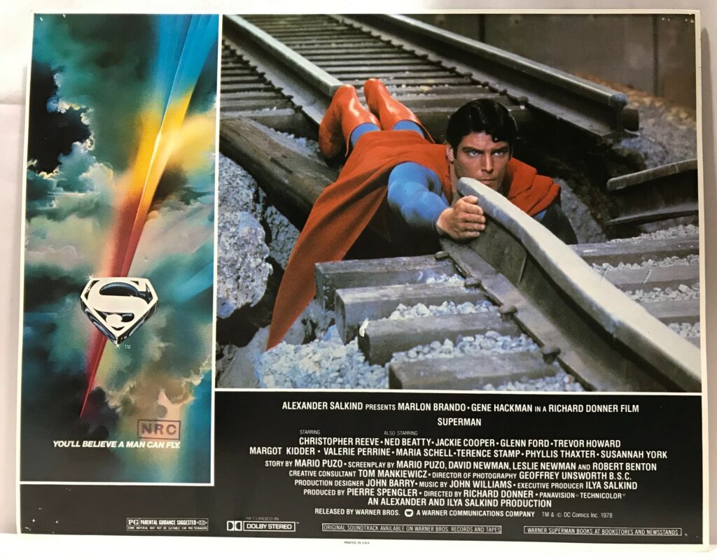 ORIGINAL LOBBY CARD - SUPERMAN (d) - 1978 - title card - Christopher ...