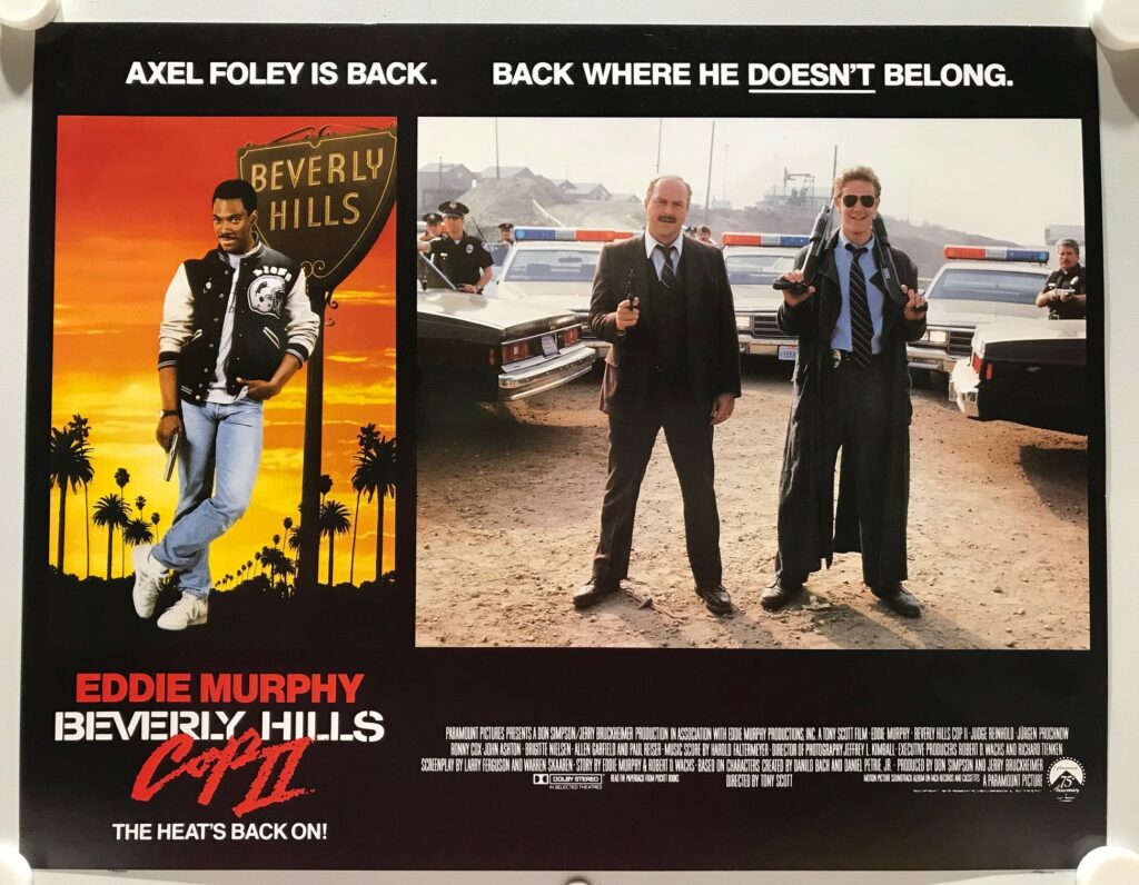 ORIGINAL LOBBY CARDS - BEVERLY HILLS COP 2 - 1987 - set of 8 - Eddie ...