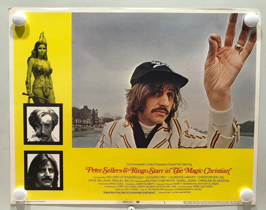 ORIGINAL LOBBY CARD - THE MAGIC CHRISTIAN - 1970 - card #1 - Ringo ...
