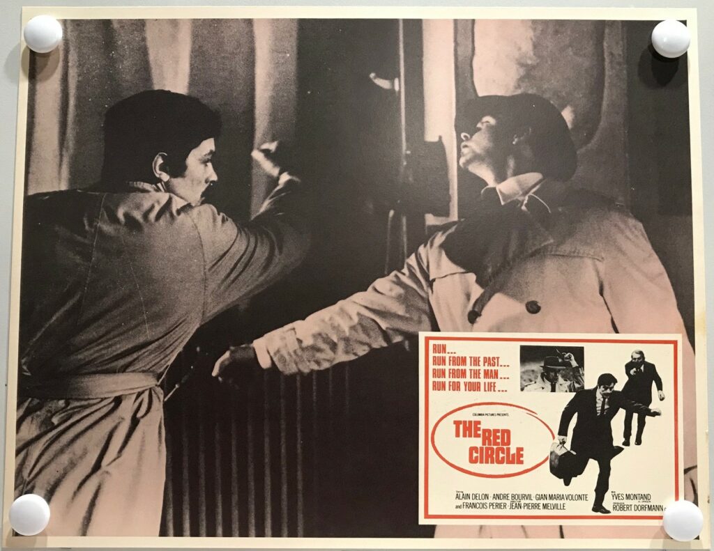 ORIGINAL LOBBY CARDS - THE RED CIRCLE - 1970 - SET OF 8 - Alain Delon ...