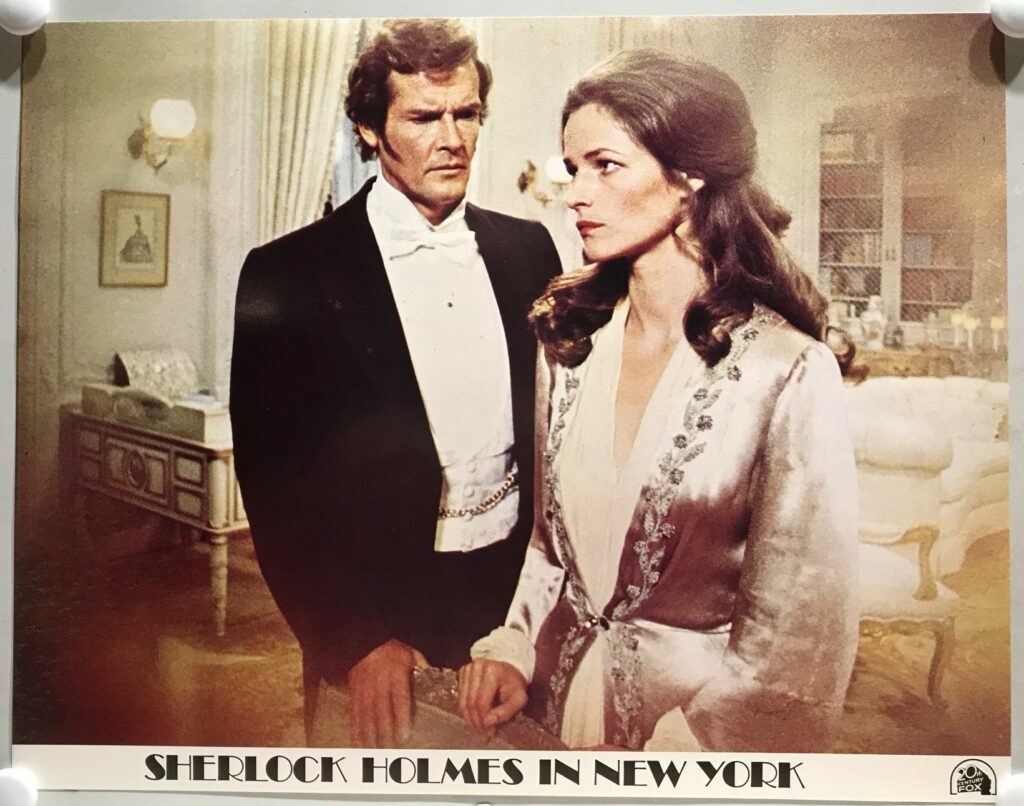 ORIGINAL LOBBY CARDS - SHERLOCK HOLMES IN NEW YORK - 1976 - set of 8 ...