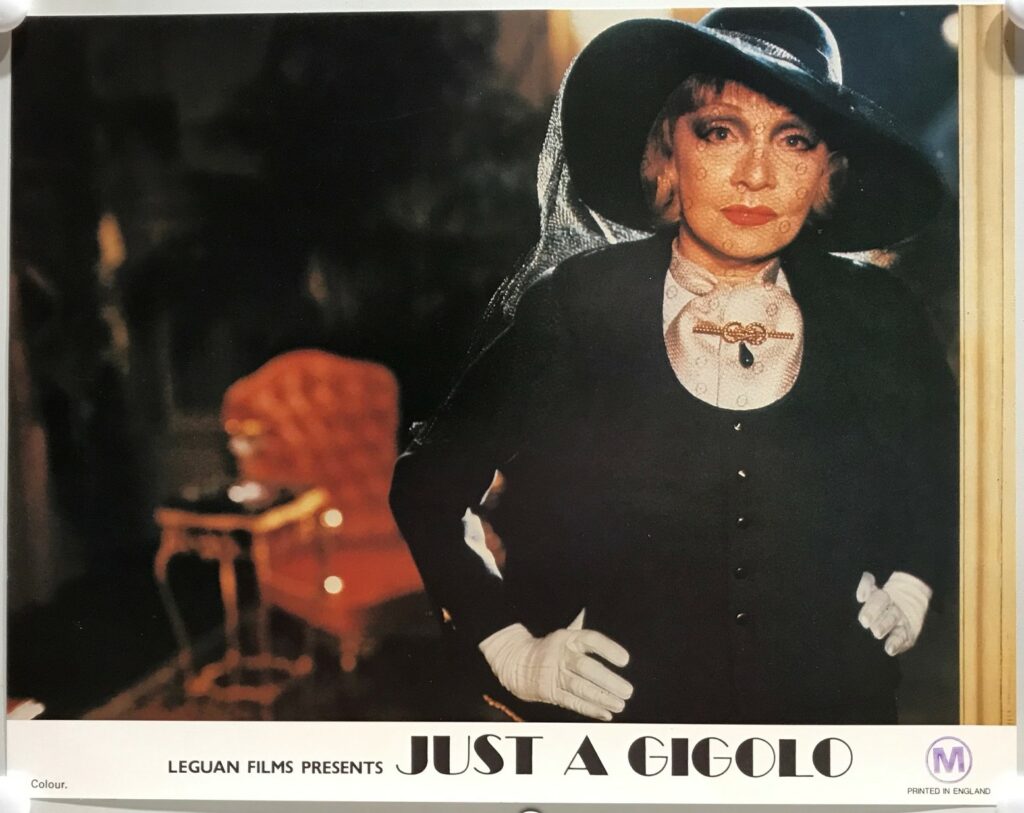 ORIGINAL LOBBY CARDS - JUST A GIGOLO - 1979 - set of 12 - David Bowie ...