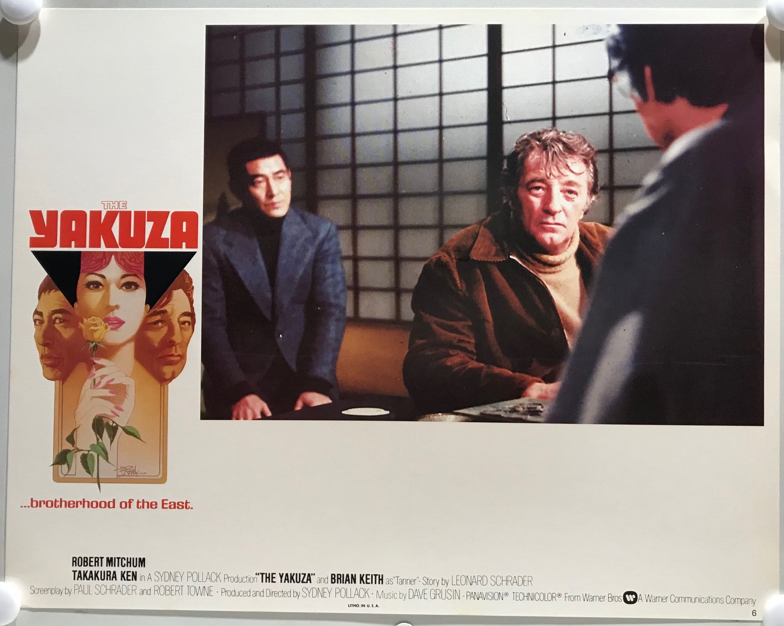 ORIGINAL LOBBY CARDS - THE YAKUZA - 1974 -set of 8 - Robert Mitchum ...