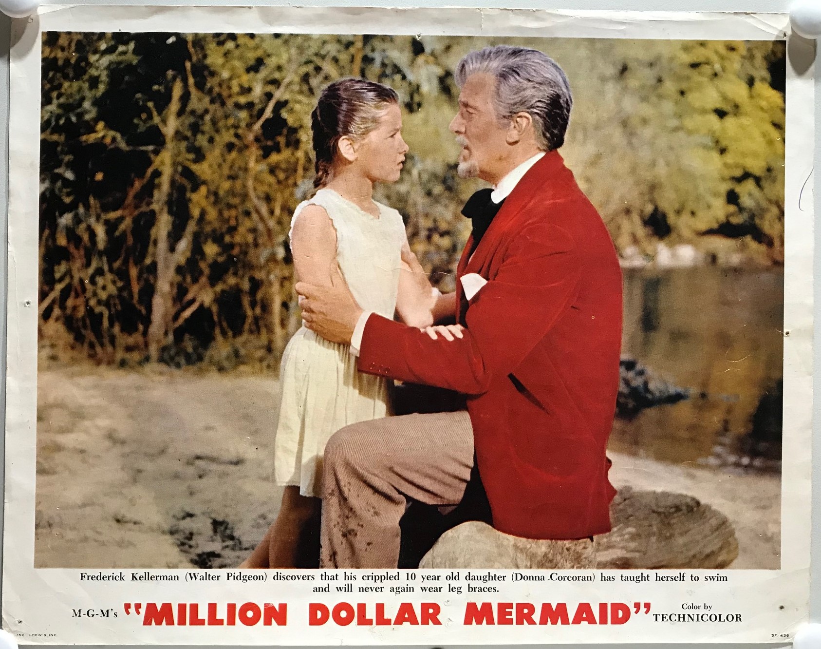 ORIGINAL LOBBY CARDS - MILLION DOLLAR MERMAID - 1952 - set of 8 - Ester ...