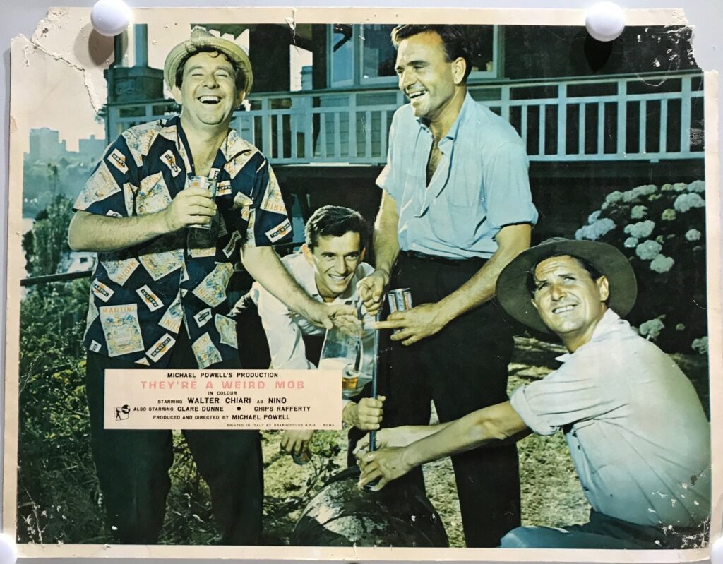 ORIGINAL LOBBY CARD - THEY'RE A WEIRD MOB (c) - 1966 - set of 8 ...