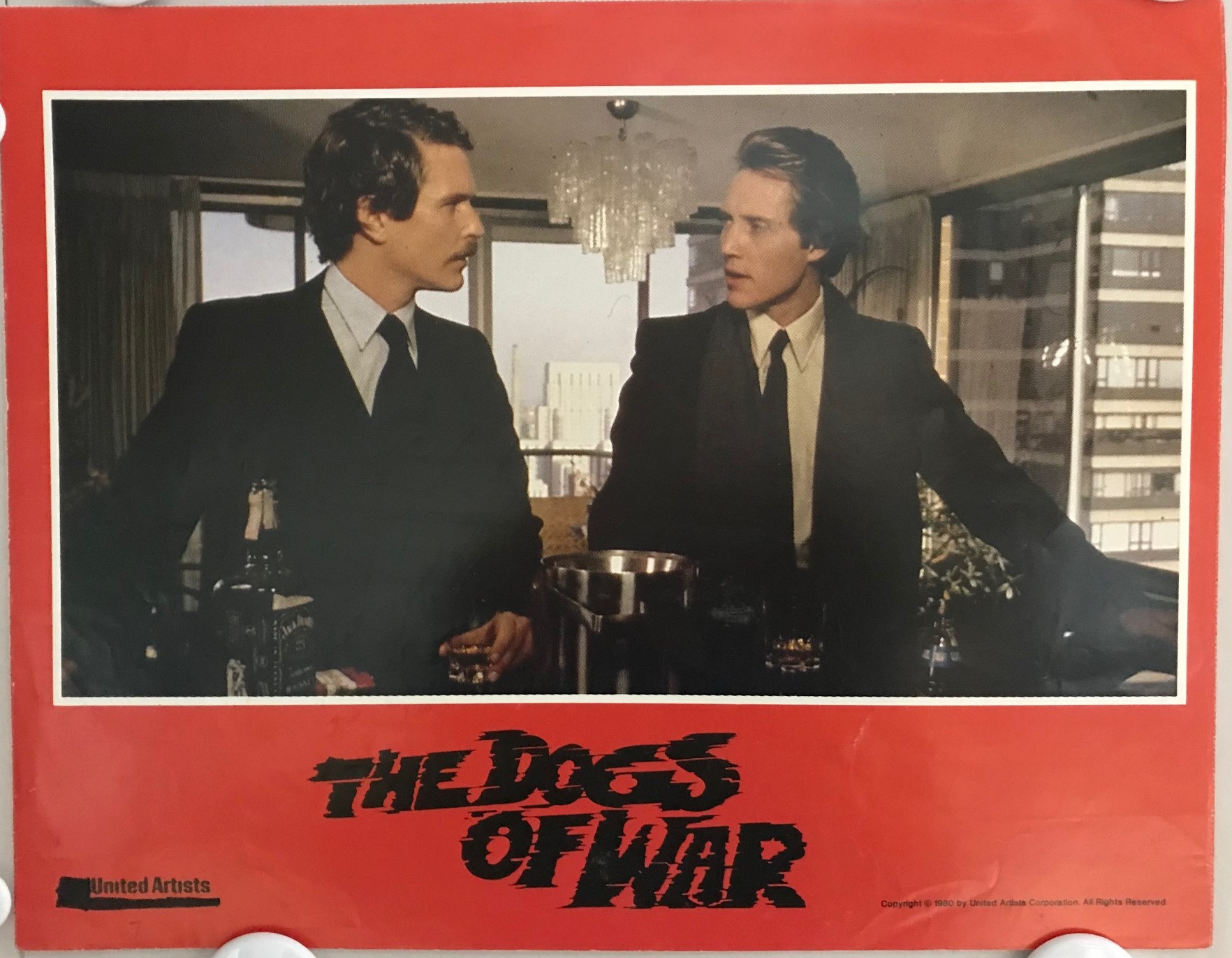 ORIGINAL LOBBY CARDS - THE DOGS OF WAR - 1980 - set of 8 - Christopher ...