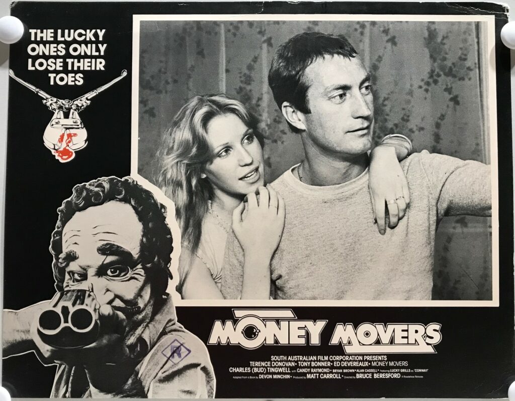 ORIGINAL LOBBY CARDS - MONEY MOVERS - 1978 - Australia - set of 8 ...
