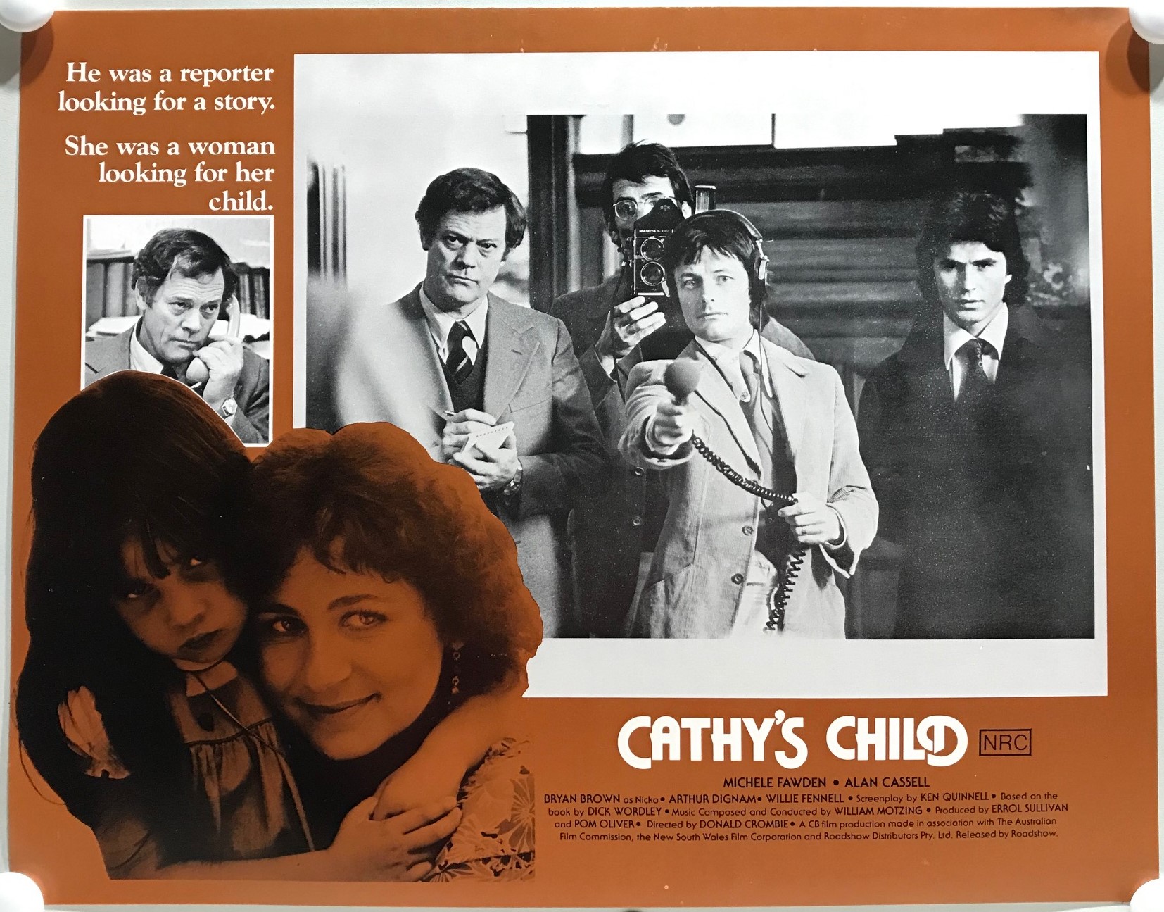 ORIGINAL LOBBY CARDS - CATHY'S CHILD (b) - 1979 - set of 8 - Michele ...