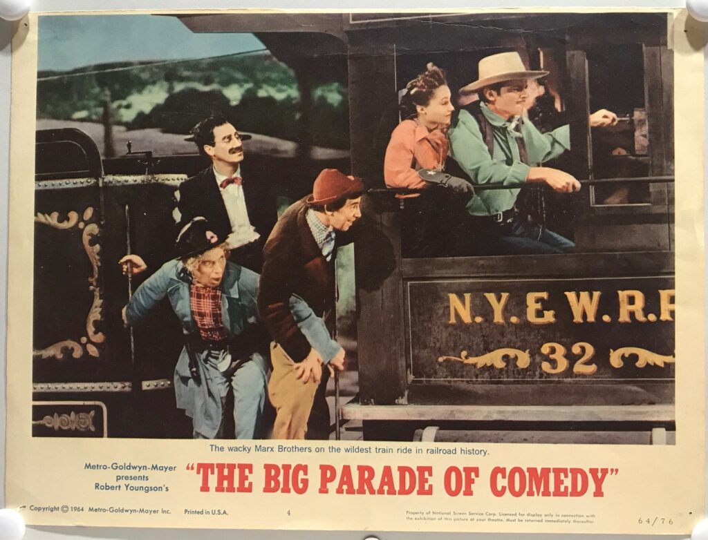 ORIGINAL LOBBY CARD - THE BIG PARADE OF COMEDY - 1964 - title #4 card ...