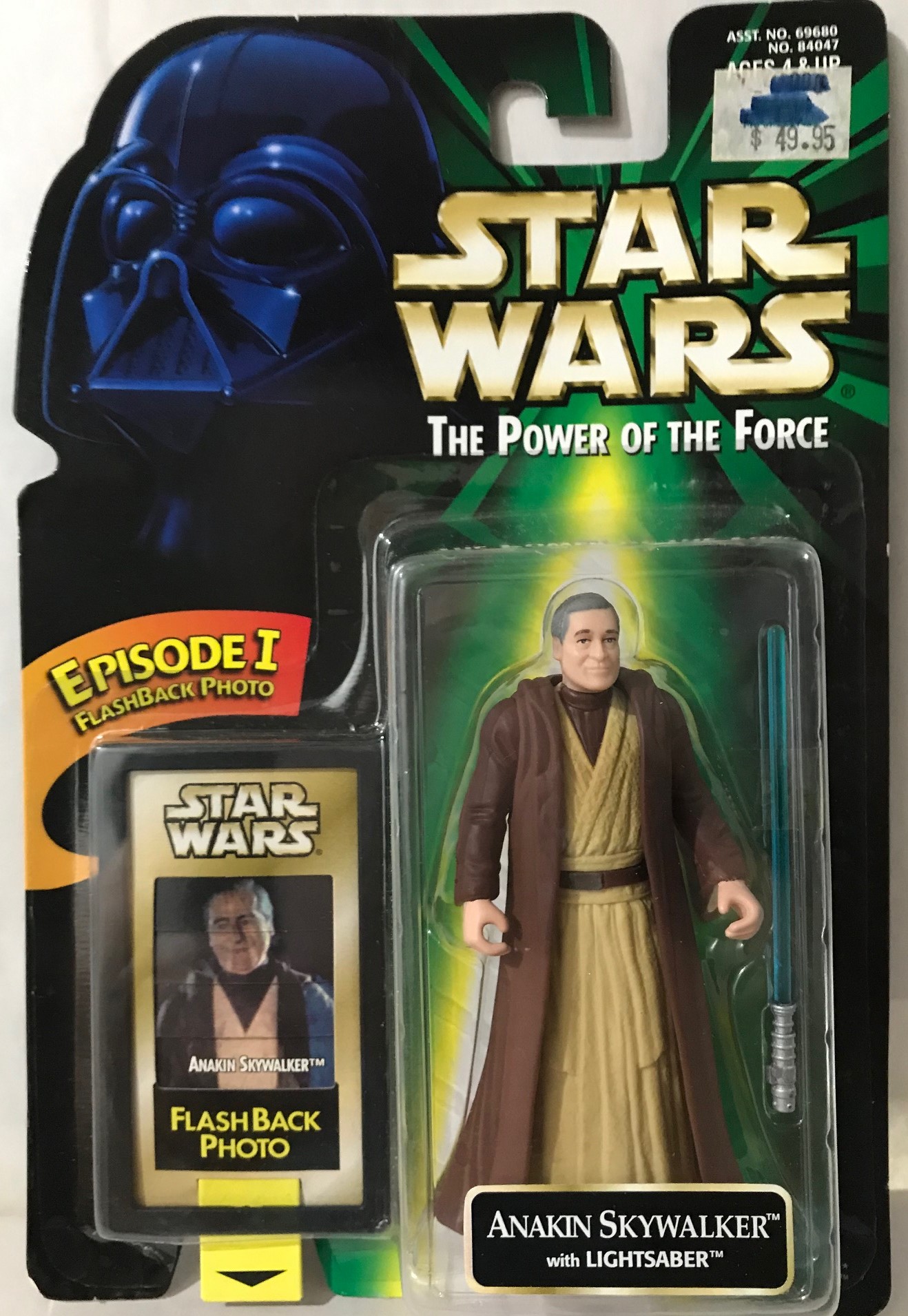 STAR WARS - HASBRO - POTF - ANAKIN SKYWALKER - with Lightsaber - X ...