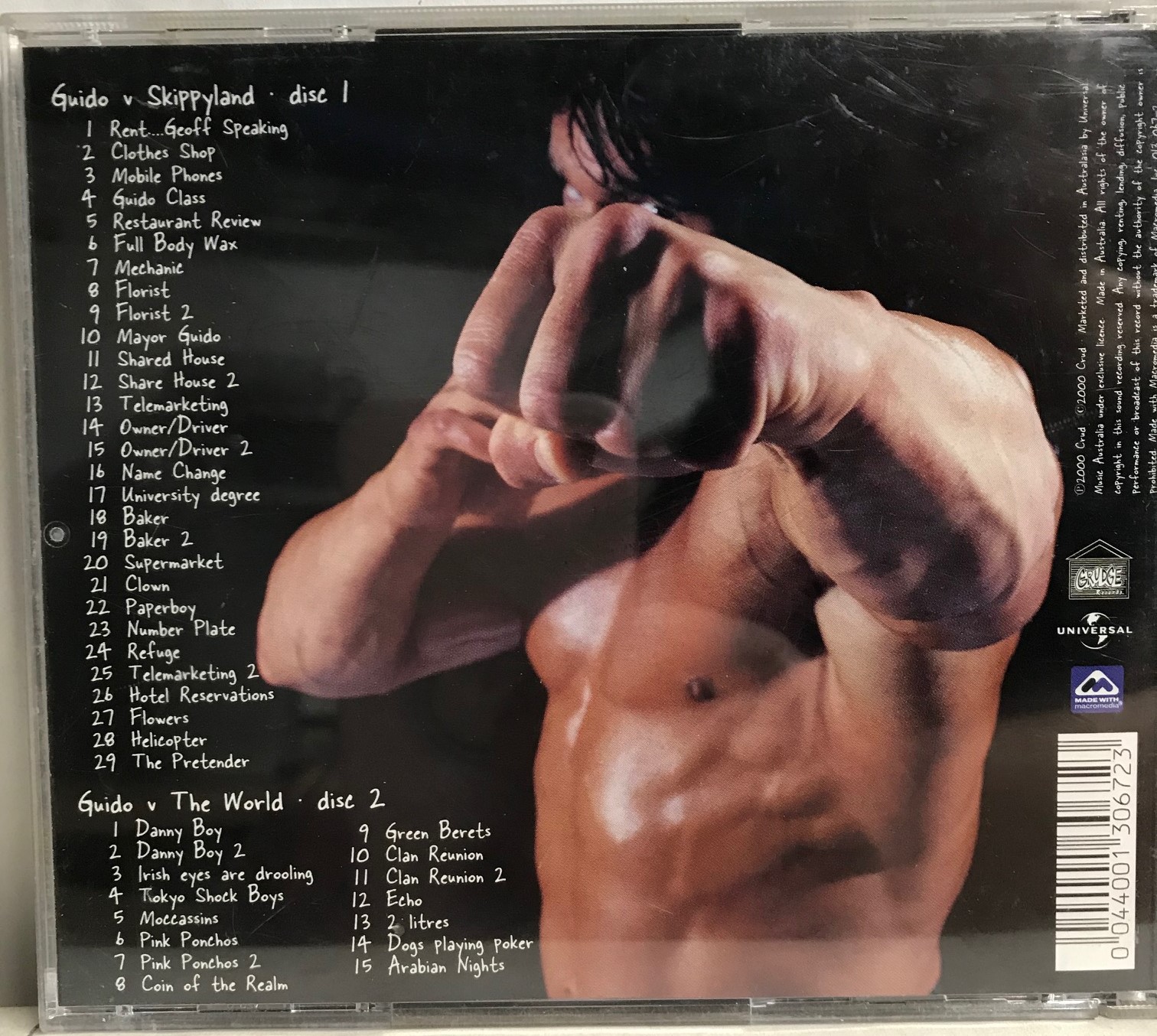 MUSIC CD IN CASE - GUIDO HATZIS - WHATEVER... - 2 CD - X Marks The Shop