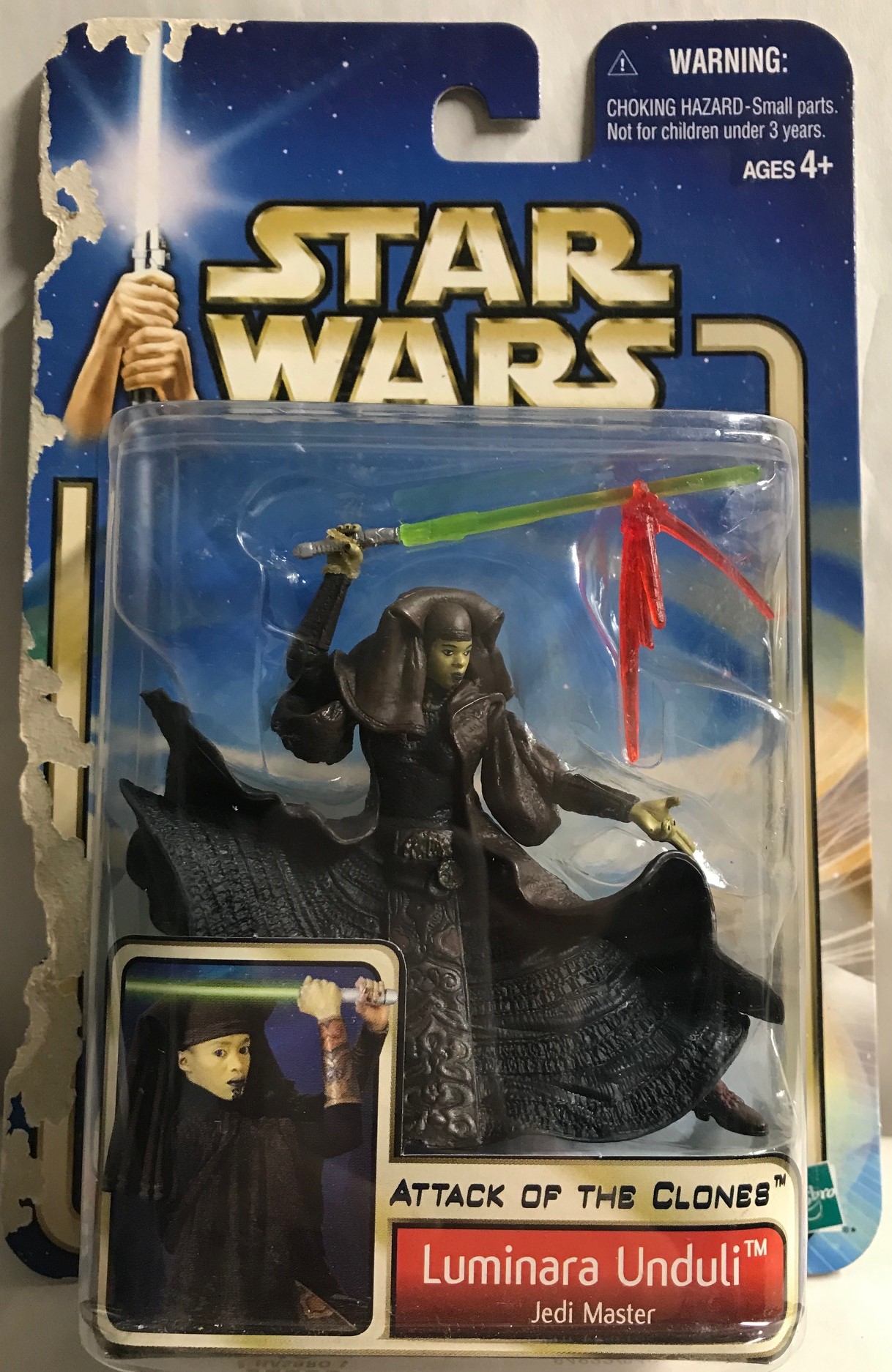 STAR WARS - HASBRO - AOTC - LUMINARA UNDULI - "JEDI MASTER" - with ...
