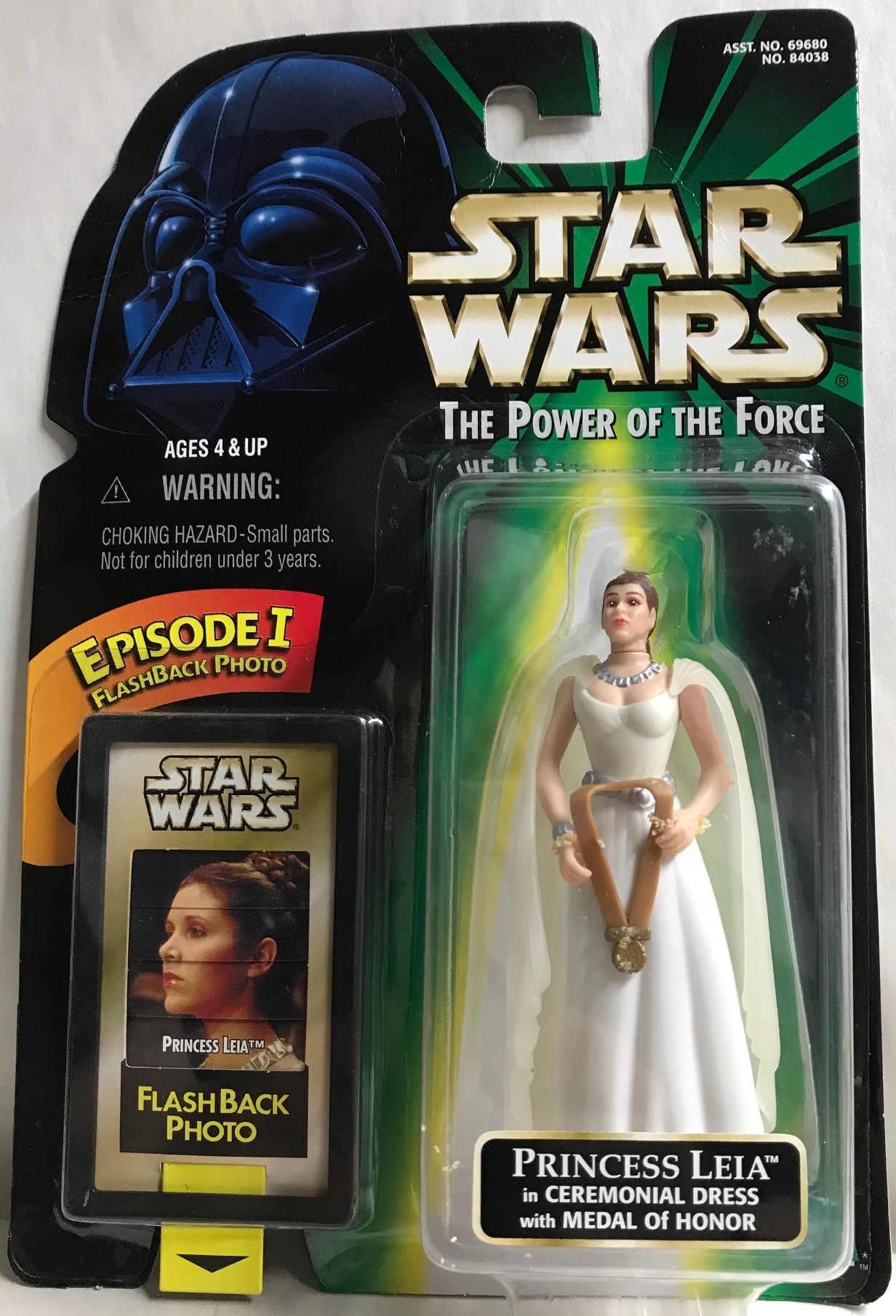 STAR WARS - HASBRO - POTF - PRINCESS LEIA - in Ceremonial dress with ...